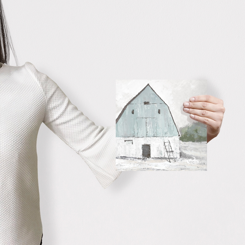 nextART. Light Blue Barn