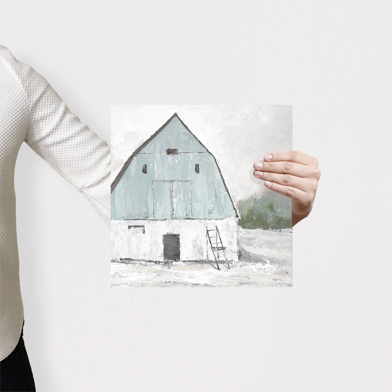 nextART. Light Blue Barn