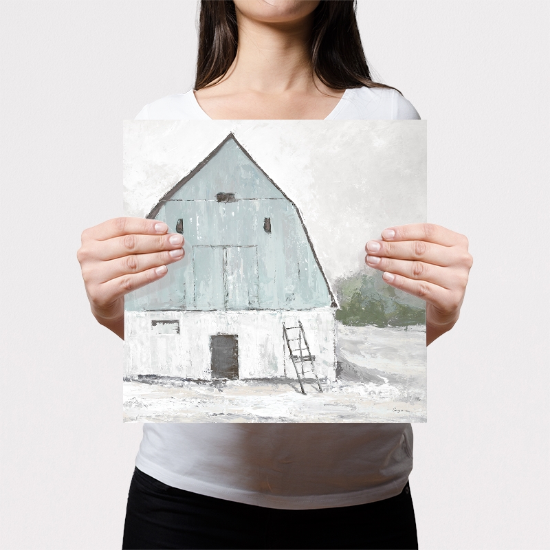 nextART. Light Blue Barn