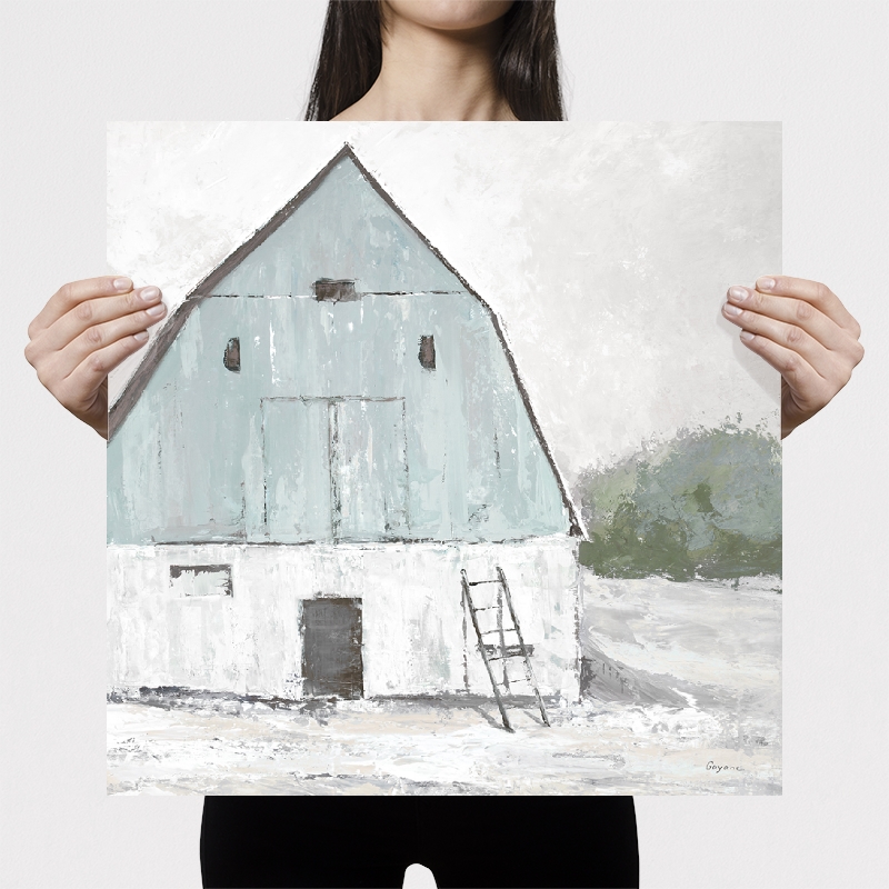 nextART. Light Blue Barn