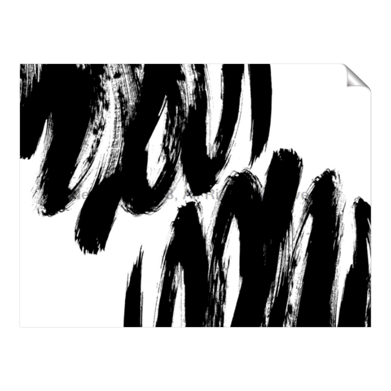 nextART. Black Marker Scribble