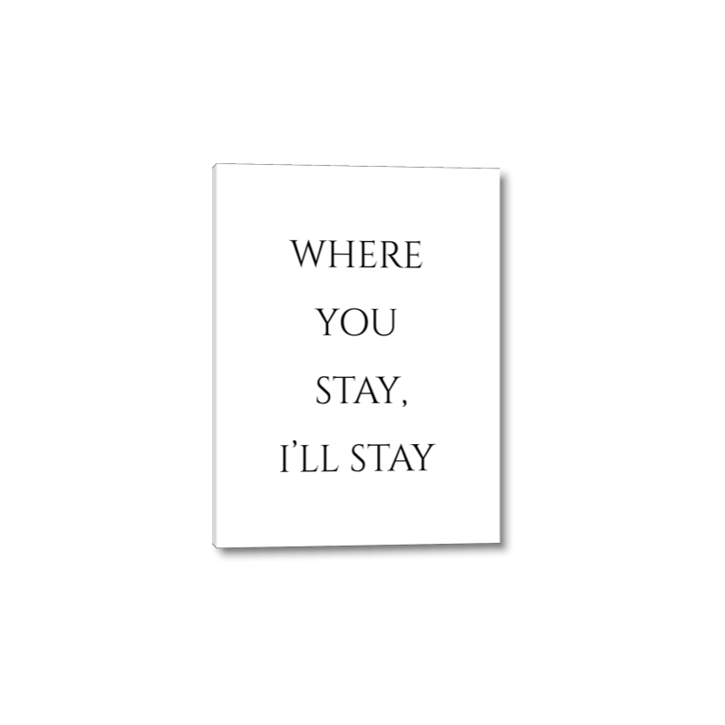 nextART. Where You Stay - I'll Stay II
