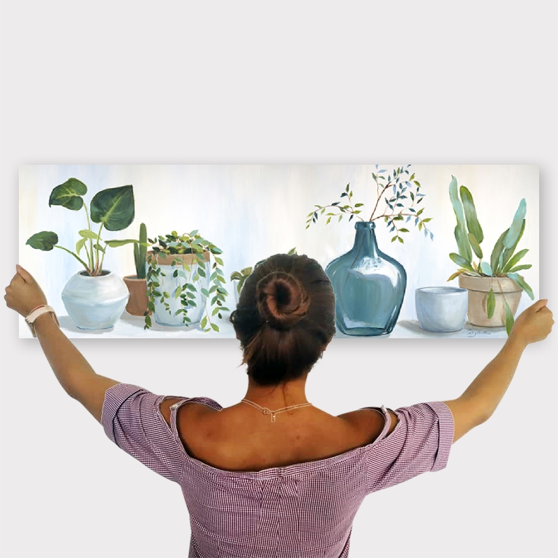 nextART. Simple Plant Row