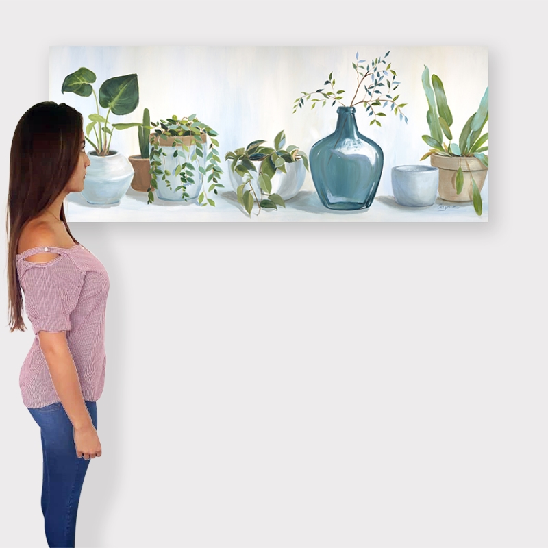 nextART. Simple Plant Row