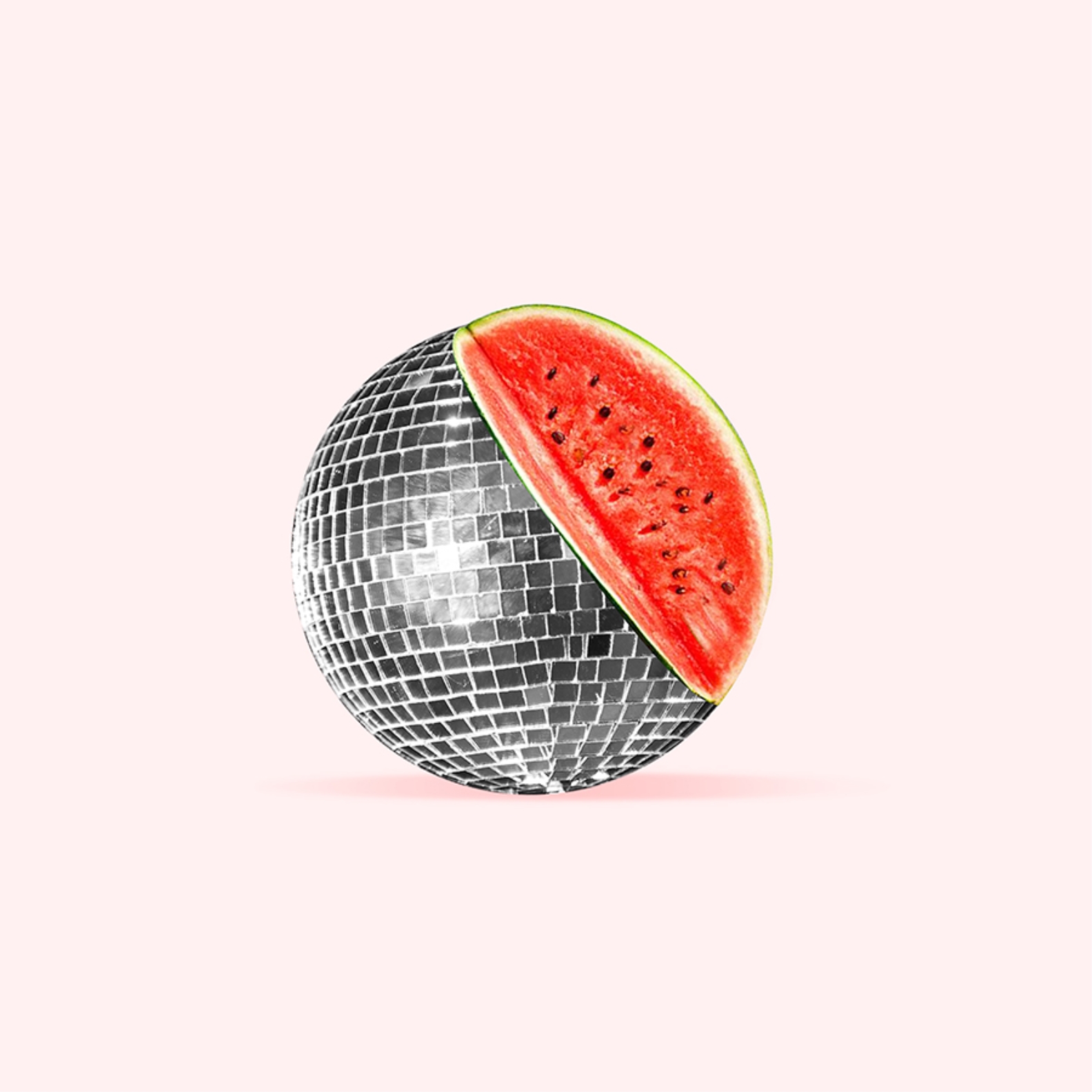 nextART. Watermelon Disco Ball