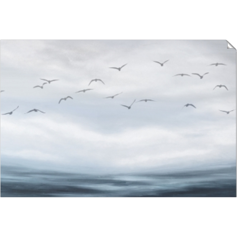 nextART. Flying Birds in the Sky