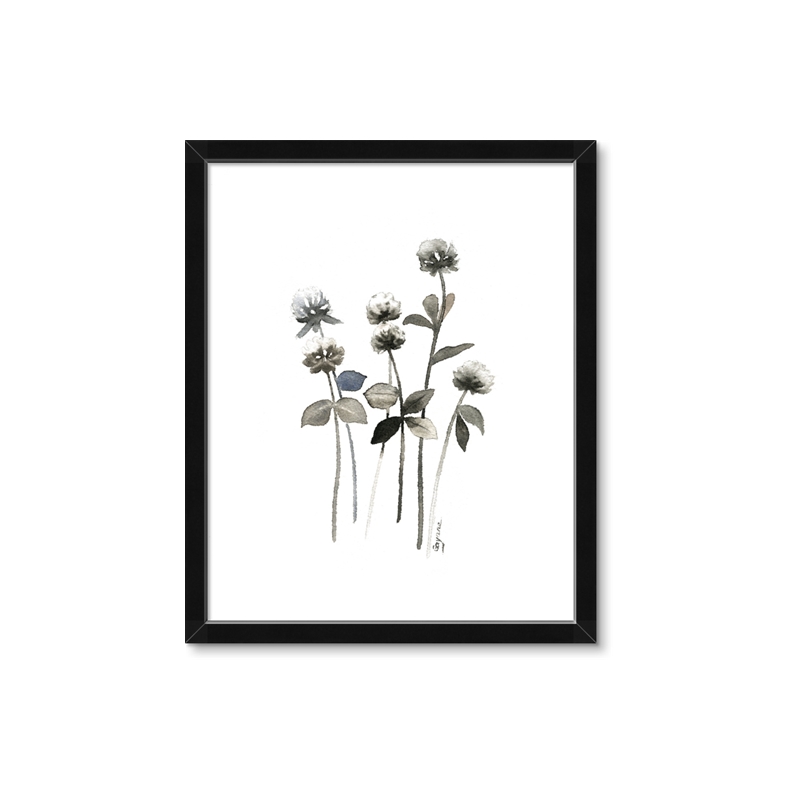 nextART. Black Botanical I