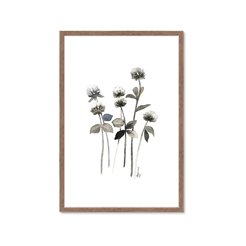 nextART. Black Botanical I