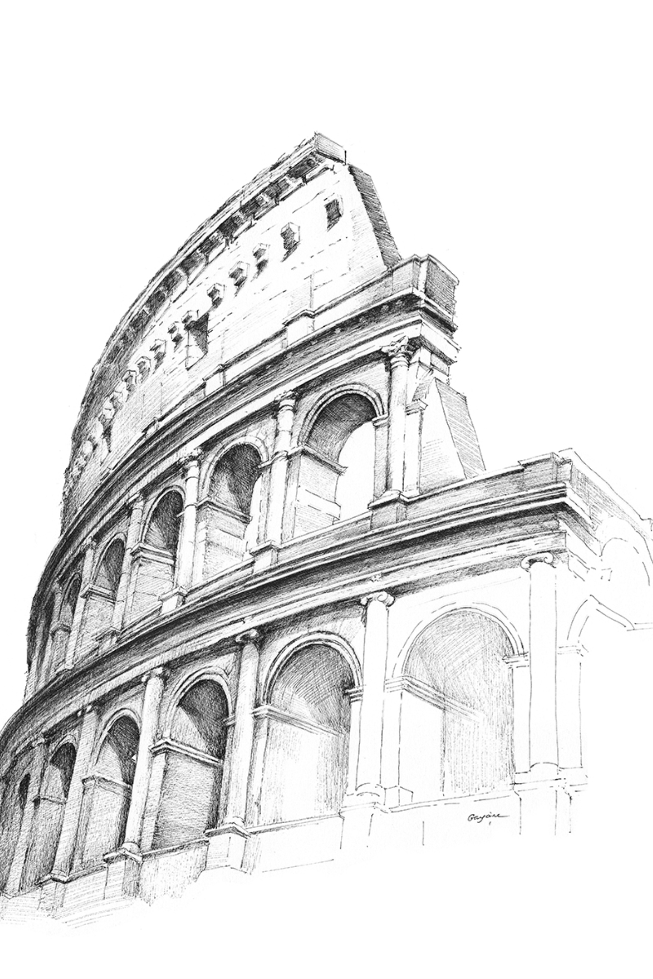 nextART. Colosseum Sketch