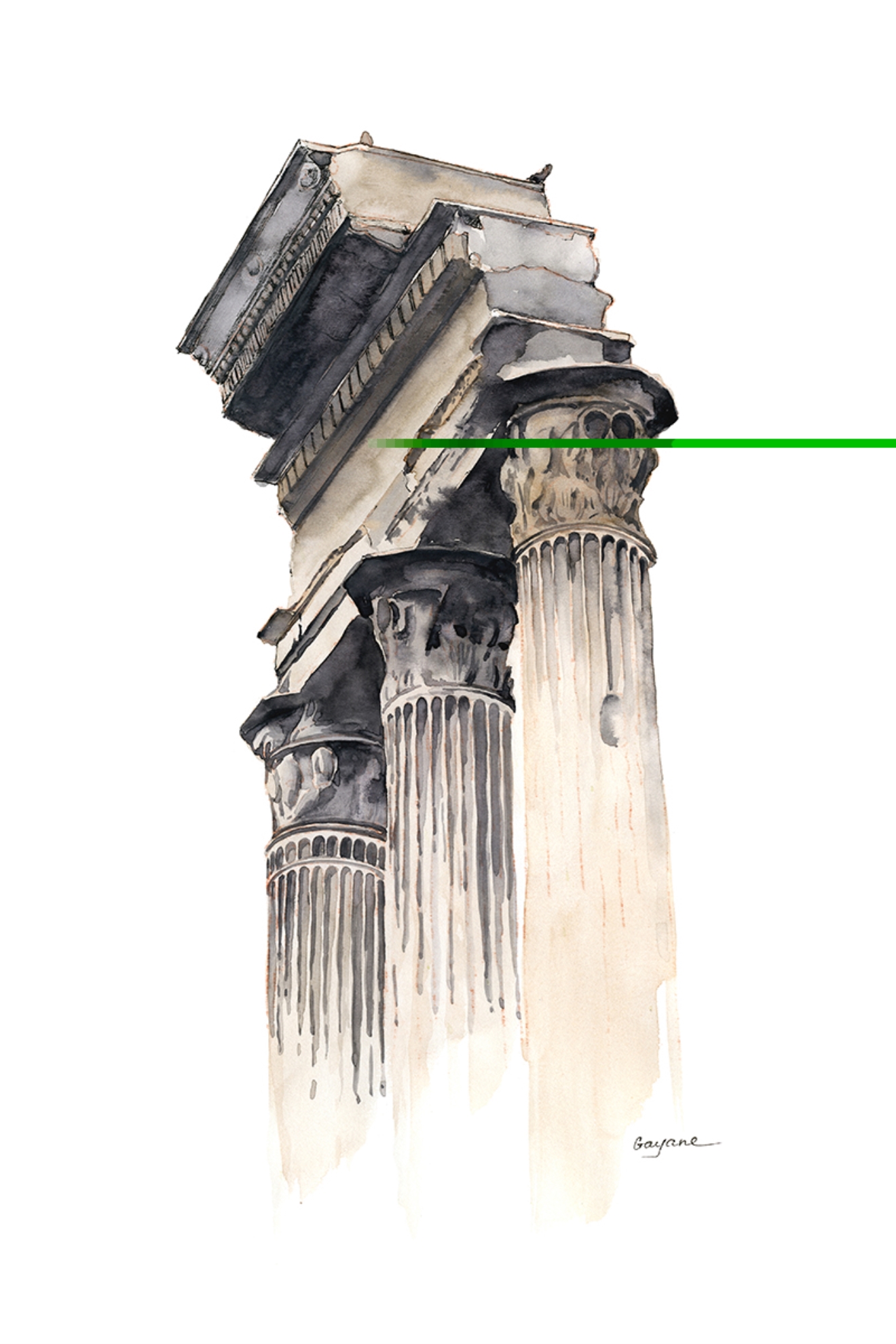 nextART. Columns Sketch