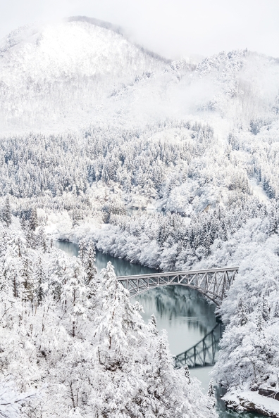 nextART. Winter snowscape