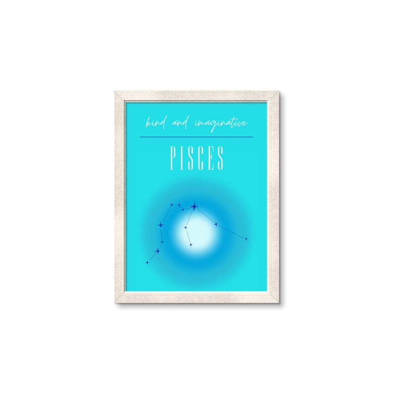 nextART. Pisces Zodiac Print Art
