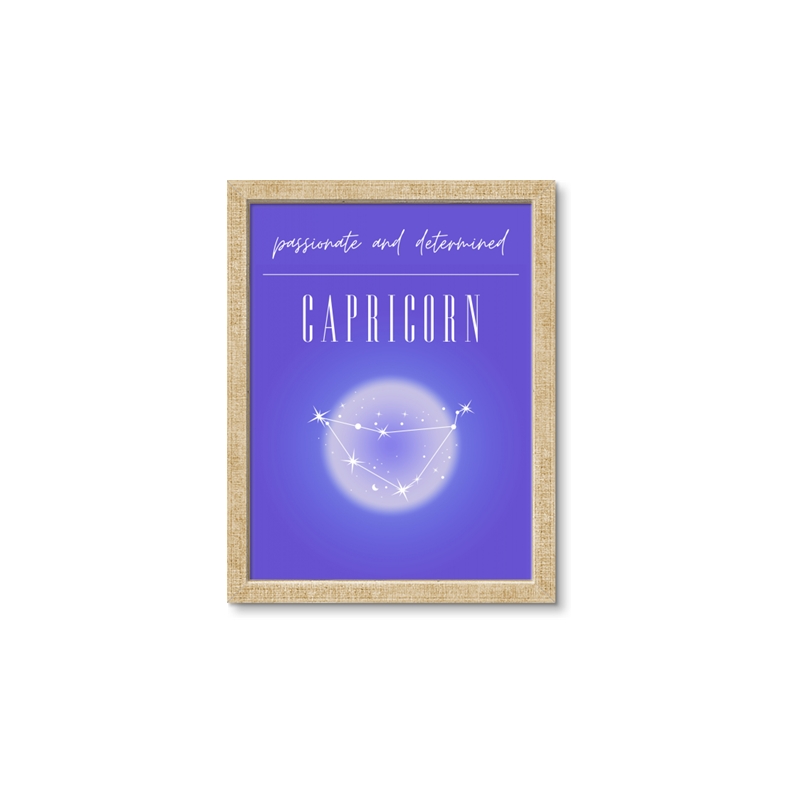 nextART. Capricorn Zodiac Print Art
