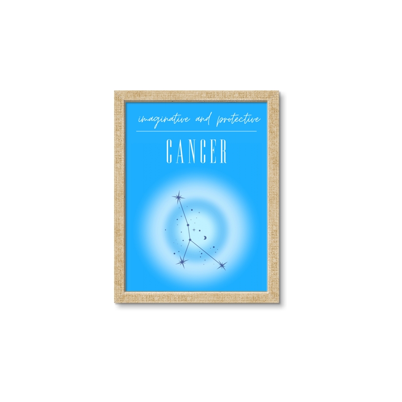 nextART. Cancer Zodiac Print Art