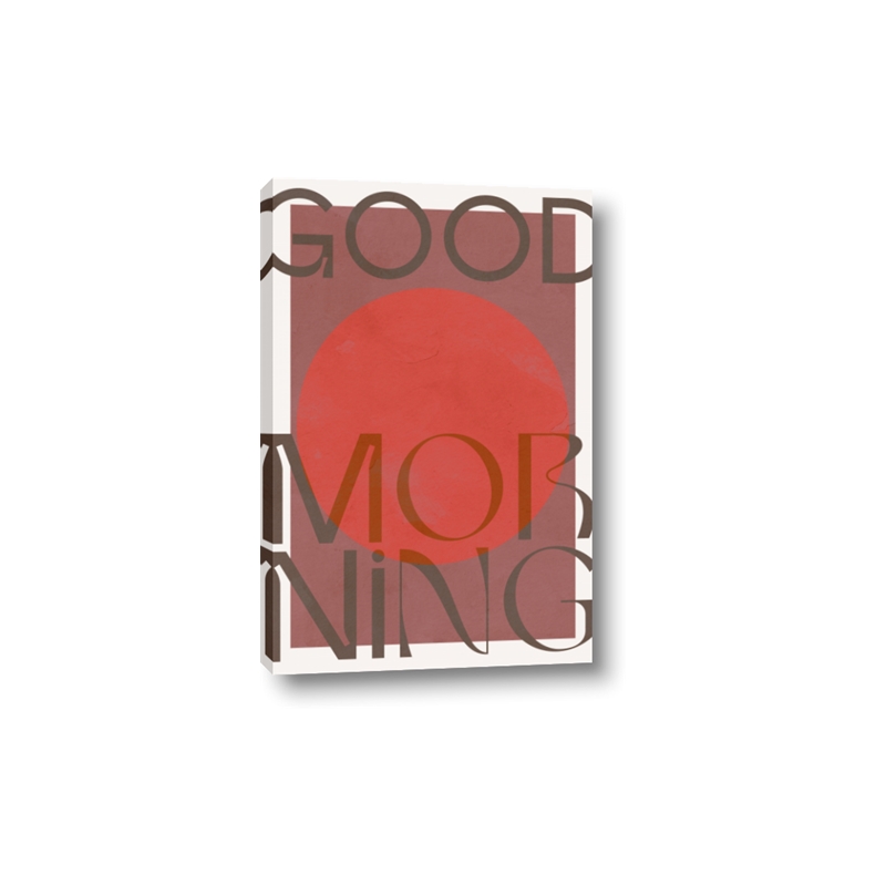 nextART. Good Morning Typography Poster